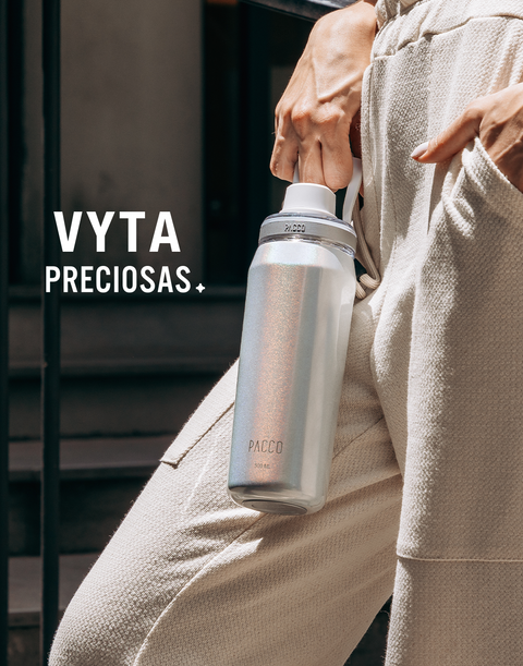 Garrafa Térmica Vyta Pedras Preciosas 500ml: Edição limitada