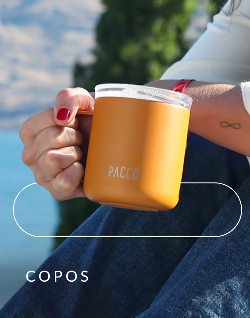 PACCO | Garrafas, copos, bolsas e acessórios térmicos